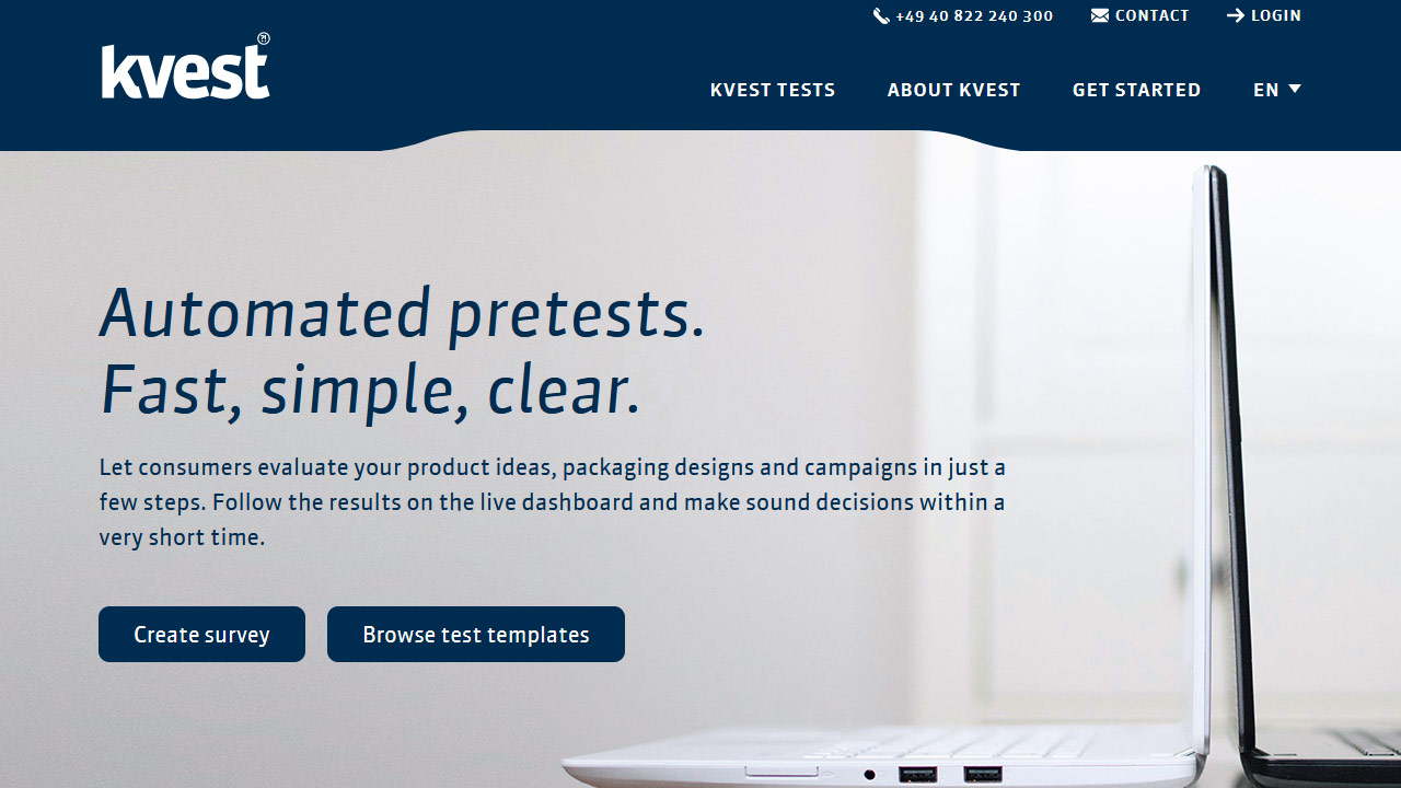Automated pretests. Fast, simple, clear. | kvest